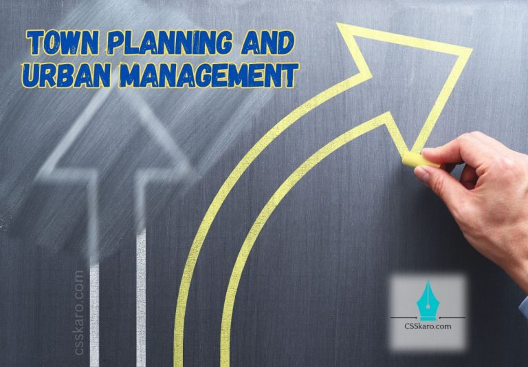 Town Planning And Urban Management - Lets Compete